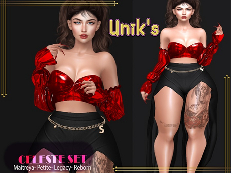 Second Life Marketplace - UNIK'S- CELESTE SET